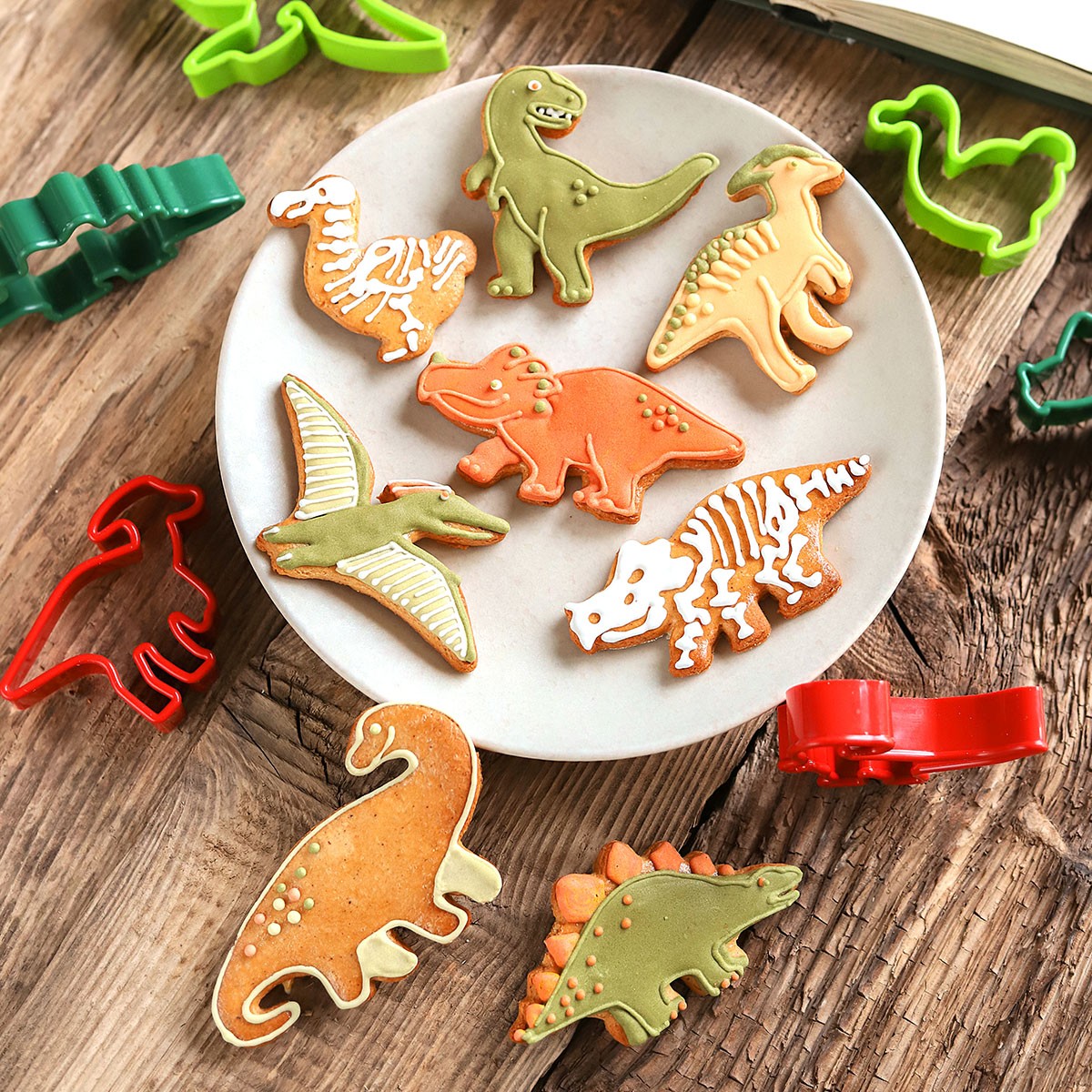Dinosaur cookie cutters store