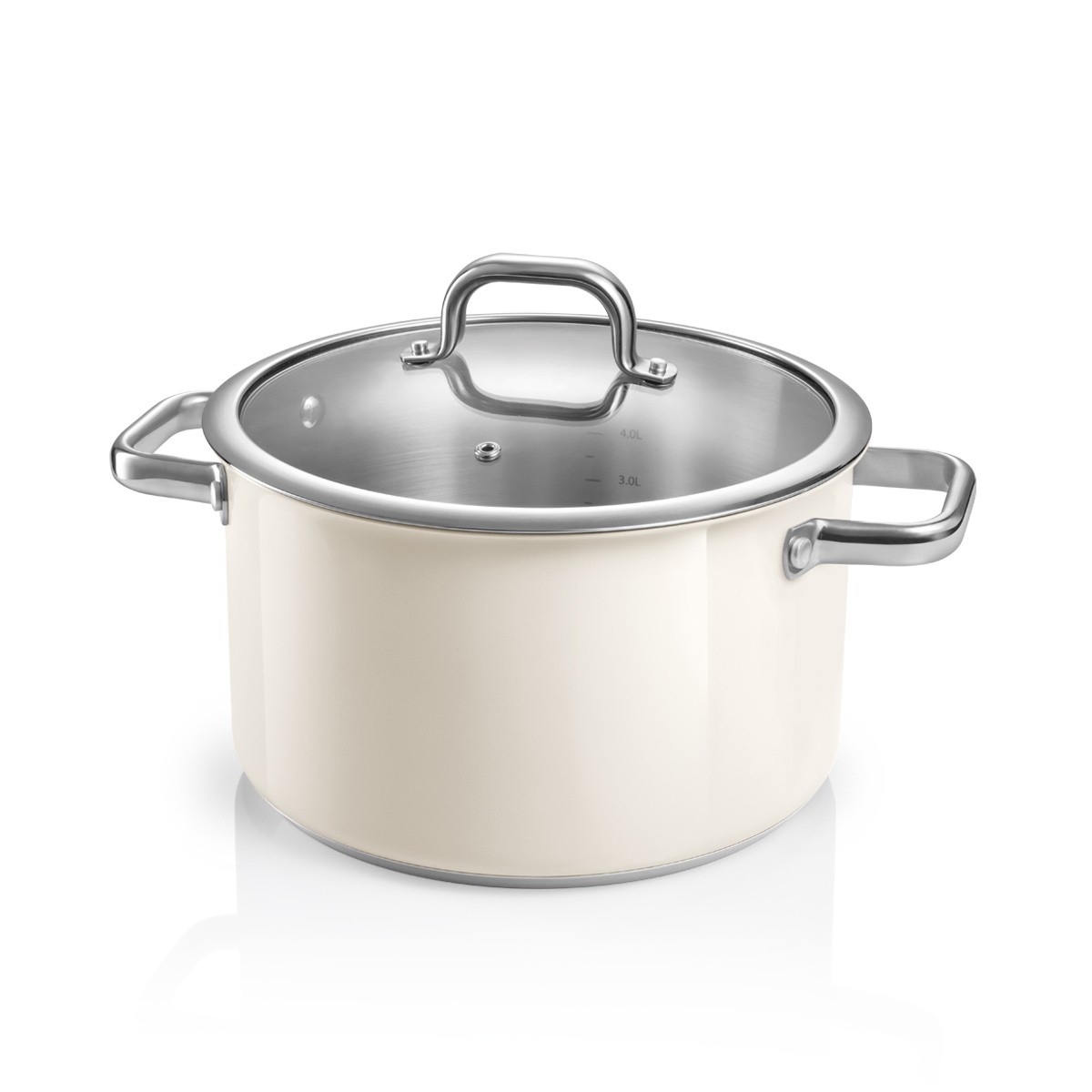 Deep pot DELIGHT with cover ø 24 cm, 6.0 l