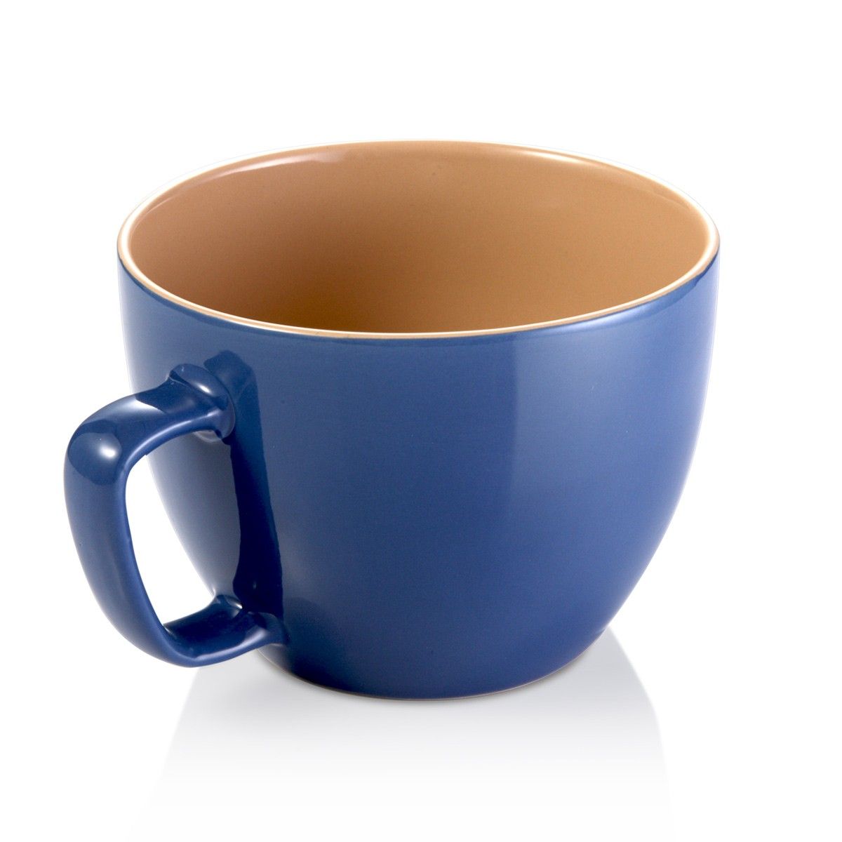Extra large mug CREMA SHINE, blue | Tescoma.uk