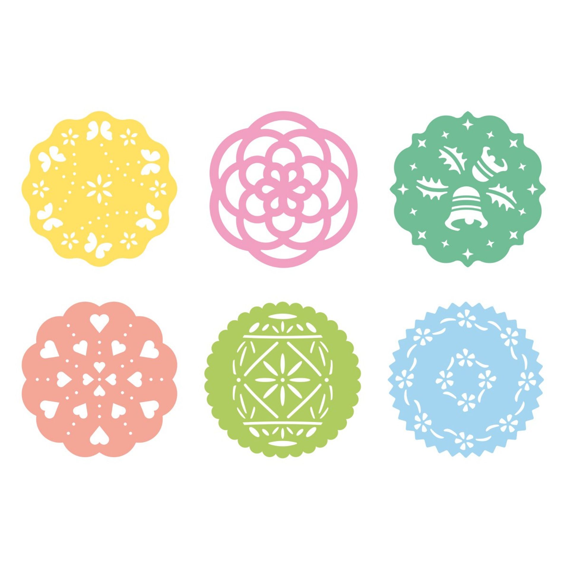 Moldes Decorativos DelÍcia 6 Pcs