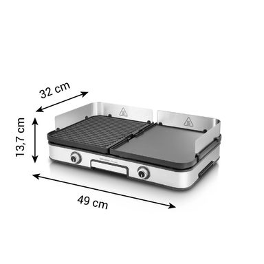 PRESIDENT elektromos barbecue grillsütő