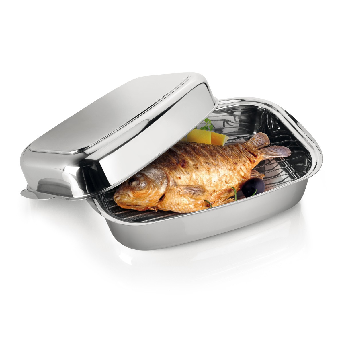 Roaster with cover EXCLUSIVE, 36 x 24 cm
