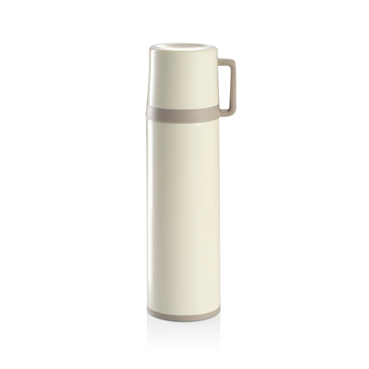 Vacuum flask with cup CONSTANT CREAM 0.7 l, stainless steel